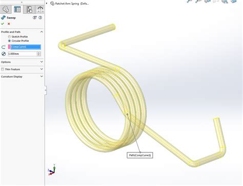 Image result for SolidWorks Sweep