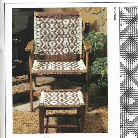 Image result for Macrame Chair Patterns