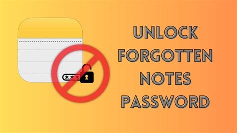 Image result for How to Unlock iPhone Notes Forgot Password