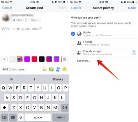 Image result for Facebook Android Privacy Settings