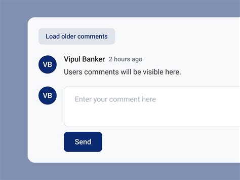 Image result for Comment Section Design