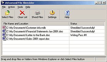 Image result for DoD File Shredder