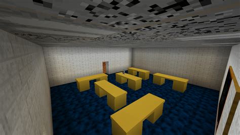 Image result for Baldi's Basics Minecraft Map