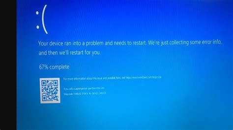 Image result for Error Code Thread Stuck in Device Driver