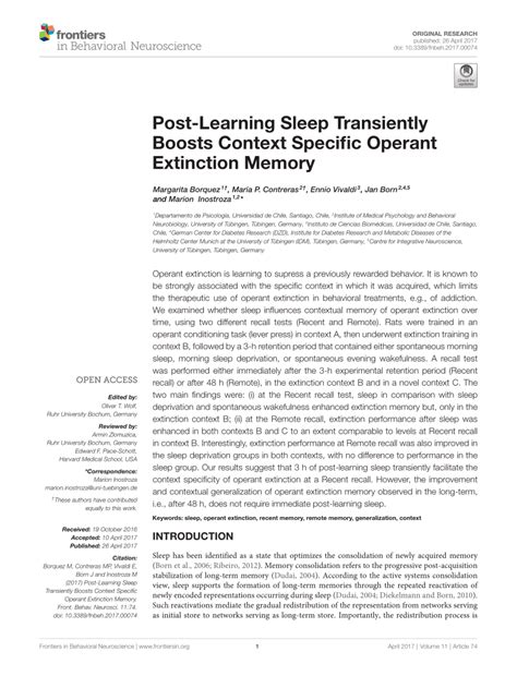 Image result for Post Learning Sleep