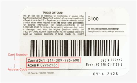 Image result for Target Gift Card Back Side