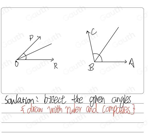 Image result for Bisect Angle with Compass