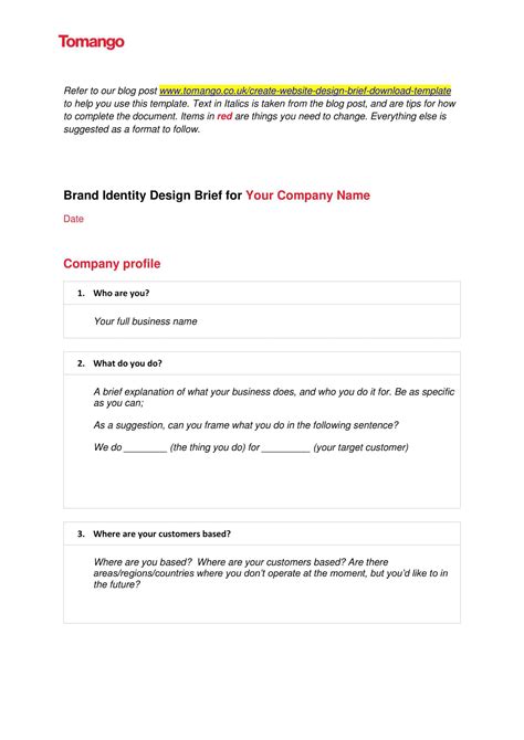 Image result for Brief Design Example for Catalog