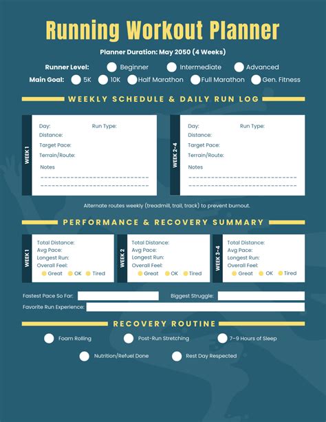 Image result for Exercise Template