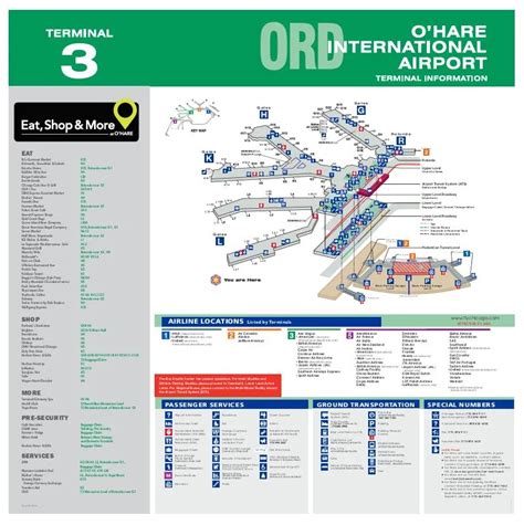 Image result for ORD Terminal Map