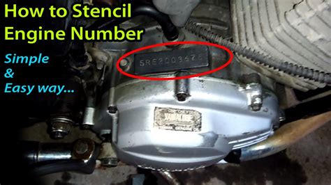 Image result for How to Read Engine Number