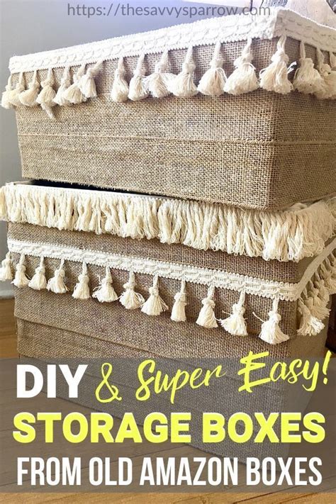 Image result for DIY Storage Boxes Using Scrapbook