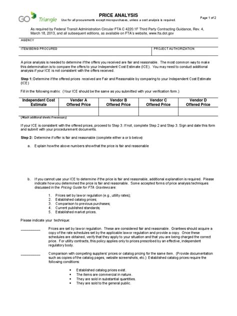 Image result for Price Analysis Examples