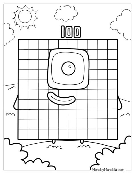 Image result for Number Block 36 Coloring Page