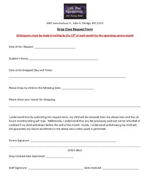 Image result for How to Drop a Class