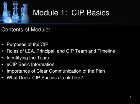 Image result for CIP Basics