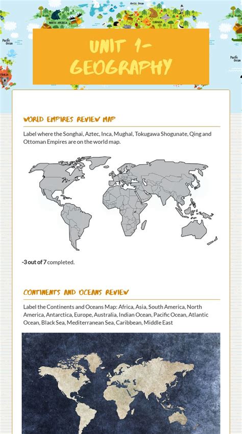 Image result for Geography Freshman Unit One