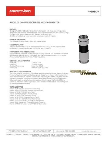 Image result for RG59 Compression Connectors