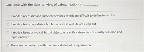 Image result for Classical Approach of Categorization