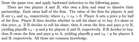 Image result for Backward Induction Example