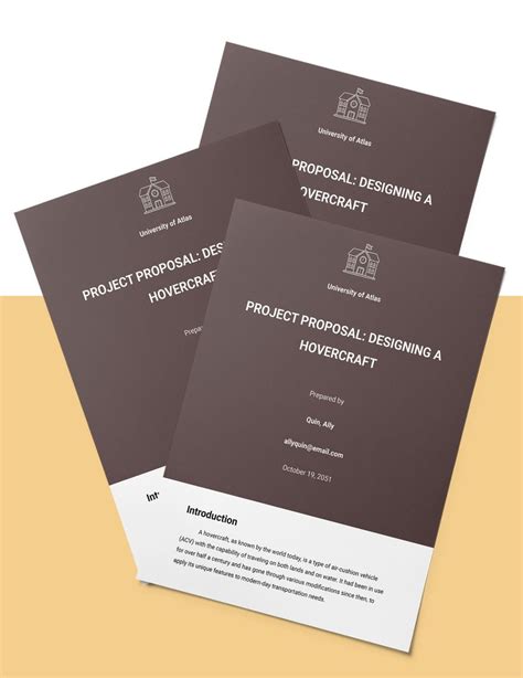 Image result for Engineering Project Proposal Example