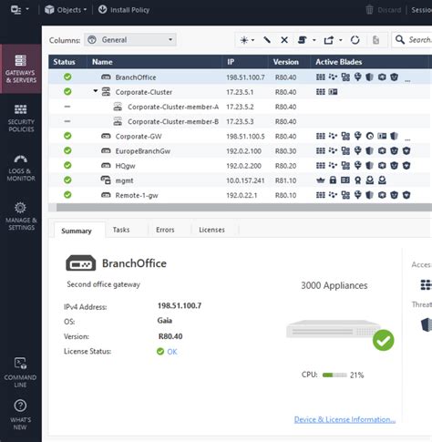 Image result for SmartConsole Checkpoint