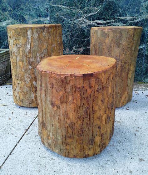Image result for How to Make Log Stools