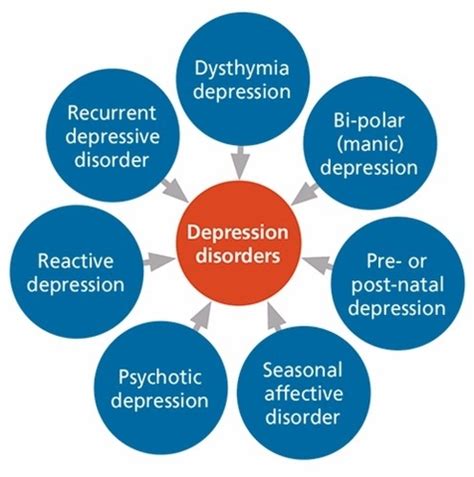 Image result for Types of Depression Disorders
