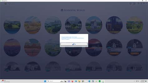 Image result for Sims Error Msg