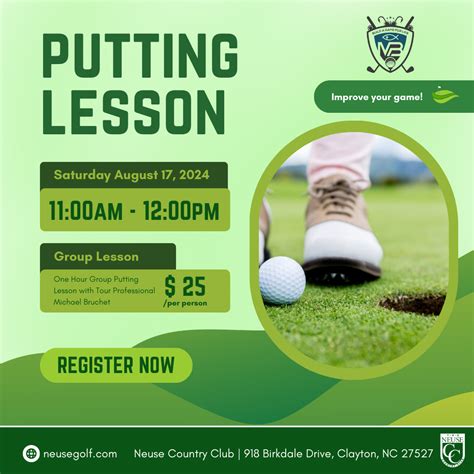 Image result for Putting Lesson