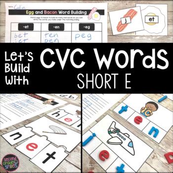 Image result for Short E CVC Pattern Lesson Plan