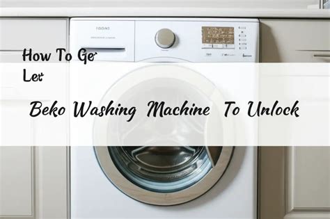 Image result for Beko Washing Machine Troubleshooting Guide