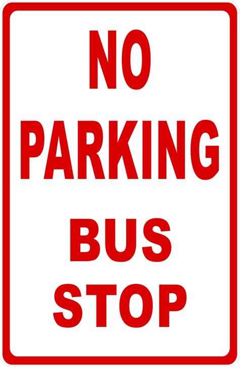 Image result for Bus Stop Sign