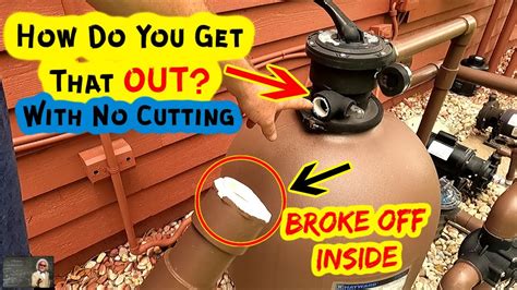 Image result for How to Remove Broken Threaded PVC