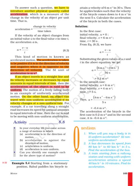 Image result for Class 9 Physics Chapter 8