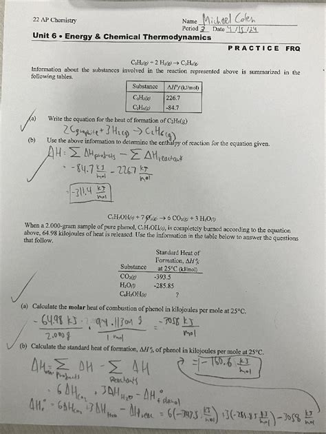 Image result for Exp 2 Enthalpy of Formation Post-Lab