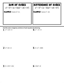 Image result for Writing Polynomial Functions as Difference of Cubes