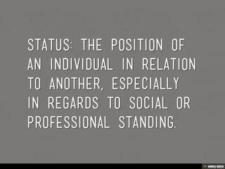 Image result for Difference Between Class and Status