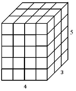 Image result for Rectangular Prism with Cubes