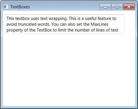 Image result for Text Box XAML