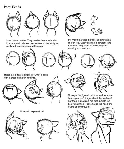 Image result for MLP Pony Head Tutorial
