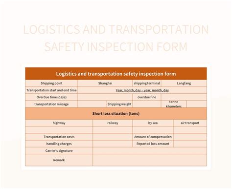 Image result for Logistics Documents Examples