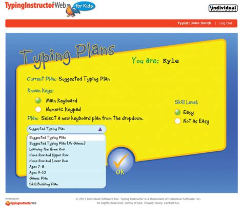 Home | TypingInstructorWeb for Kids
