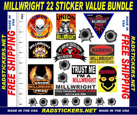 Image result for Millwright Stickers