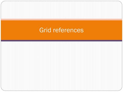 Image result for Sample Reference Grid