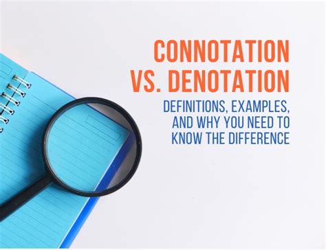 Image result for Connotation and Denotation