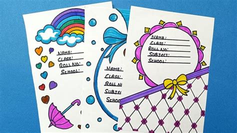 Image result for Page Frame Border Design for Project