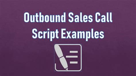 Image result for Outbound Call Script Template