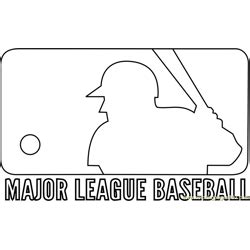 MLB Team Logos Coloring Pages for Kids - Download MLB Team Logos ...