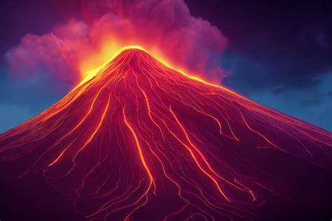 Image result for Colorful Volcano